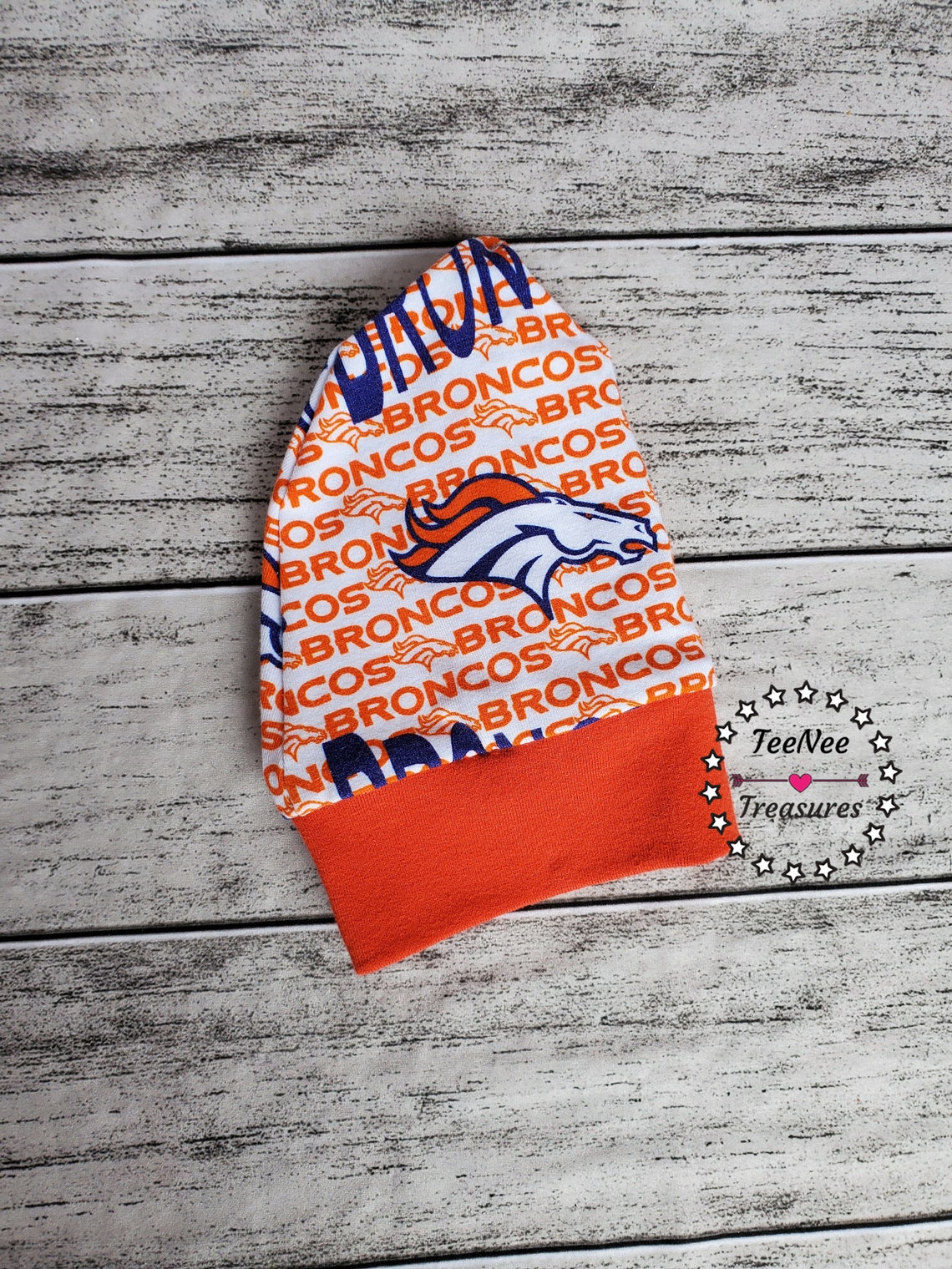 Denver Broncos Football Beanie Multiple sizes | Etsy