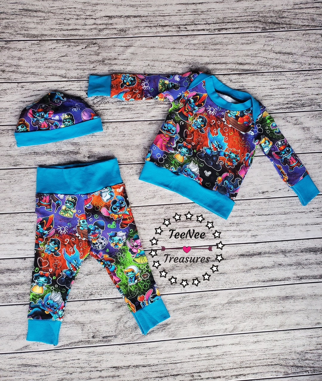 Lilo and Stitch Complete Newborn Baby Set. Coming Home Outfit. Size ...