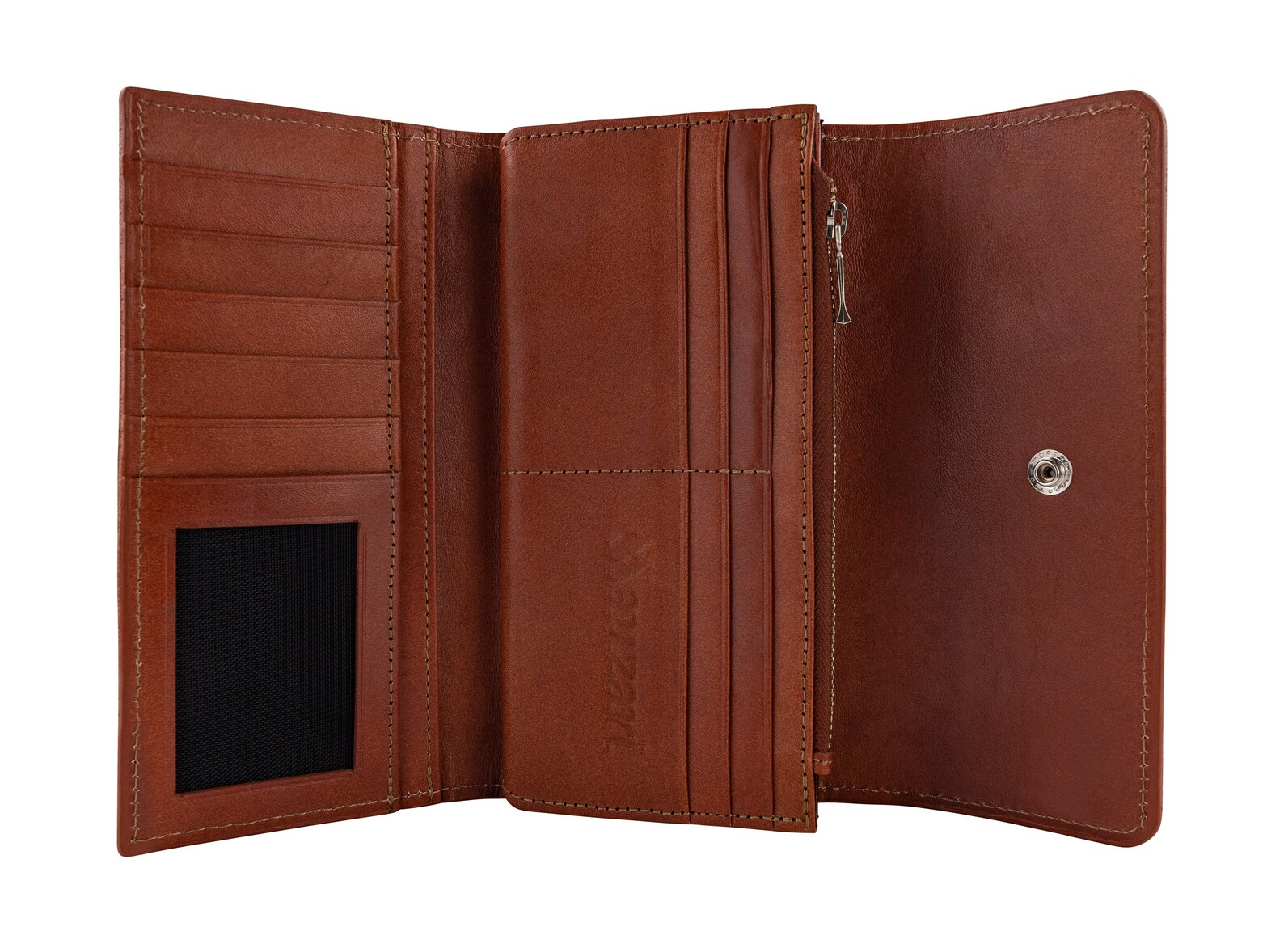 Women's Leather Wallet Wallet Organizer Tooled Leather - Etsy