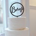 Laser Cut, Cake TOPPERS for Laser Cut or Cnc Router, CAKE TOPPERS Files ...