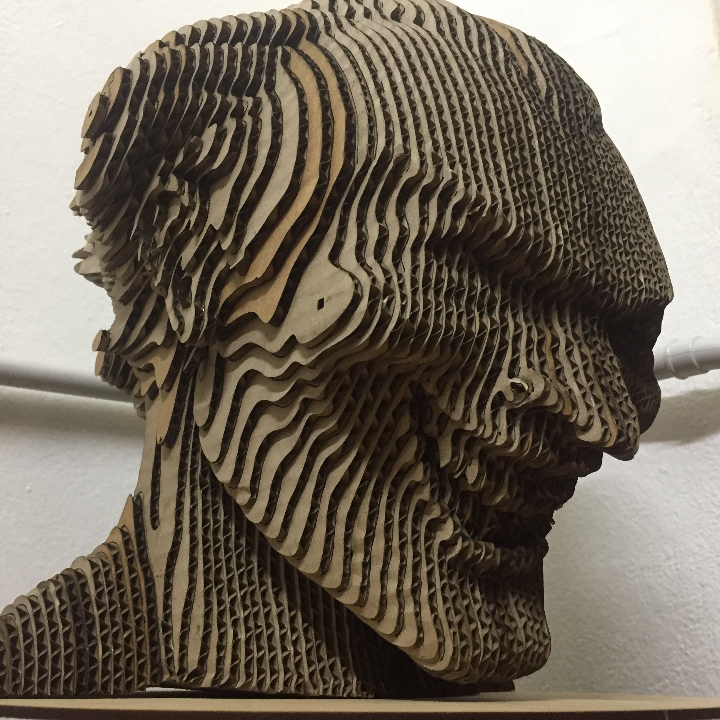 Cardboard Sculpture Laser Cut Vector FILE Cdr Dxf Eps for | Etsy