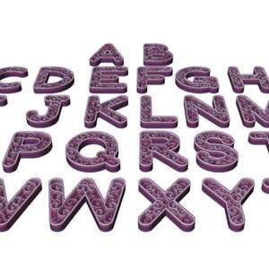 Layered Alphabet - Layered Letters Svg - Layered Floral Alphabet SVG ...
