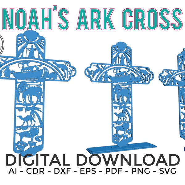 Noahs Ark Laser File - Etsy Australia