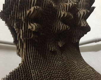 cardboard sculpture Laser Cut Vector FILE cdr dxf eps for laser cut or ...