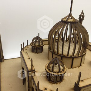 Laser Cut Vector FILE Cdr Dxf Eps for Laser Cut or Cnc Router TAJ MAHAL ...