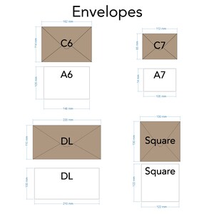 Set 4 Box Envelope Bags Template, Gift Box With Lid, Storage Box With ...