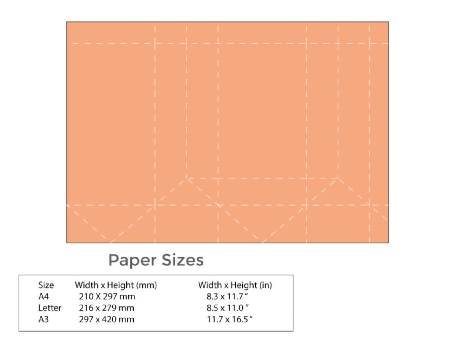 Paper Bag Template Rectangular Bag Gift Bag Storage Bag - Etsy