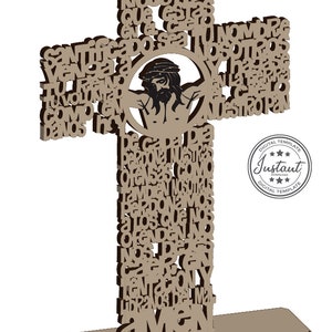 EASTER Cruz Padre Nuestro Laser Cut, Laser Cut Patterns, Laser Cut ...