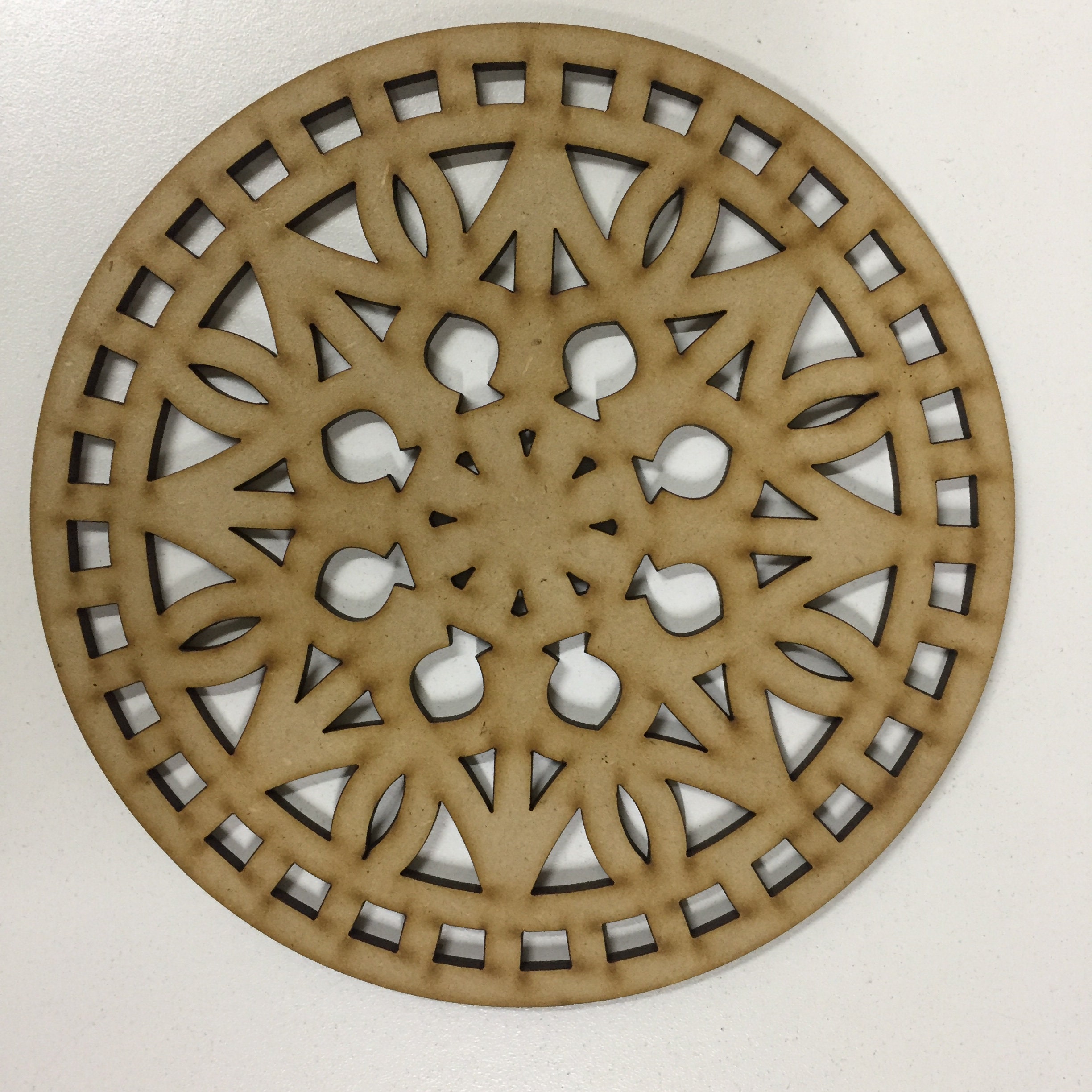 6 Mandala Designs for LASER CUT Vector FILE Cdr Dxf Eps for Laser Cut ...