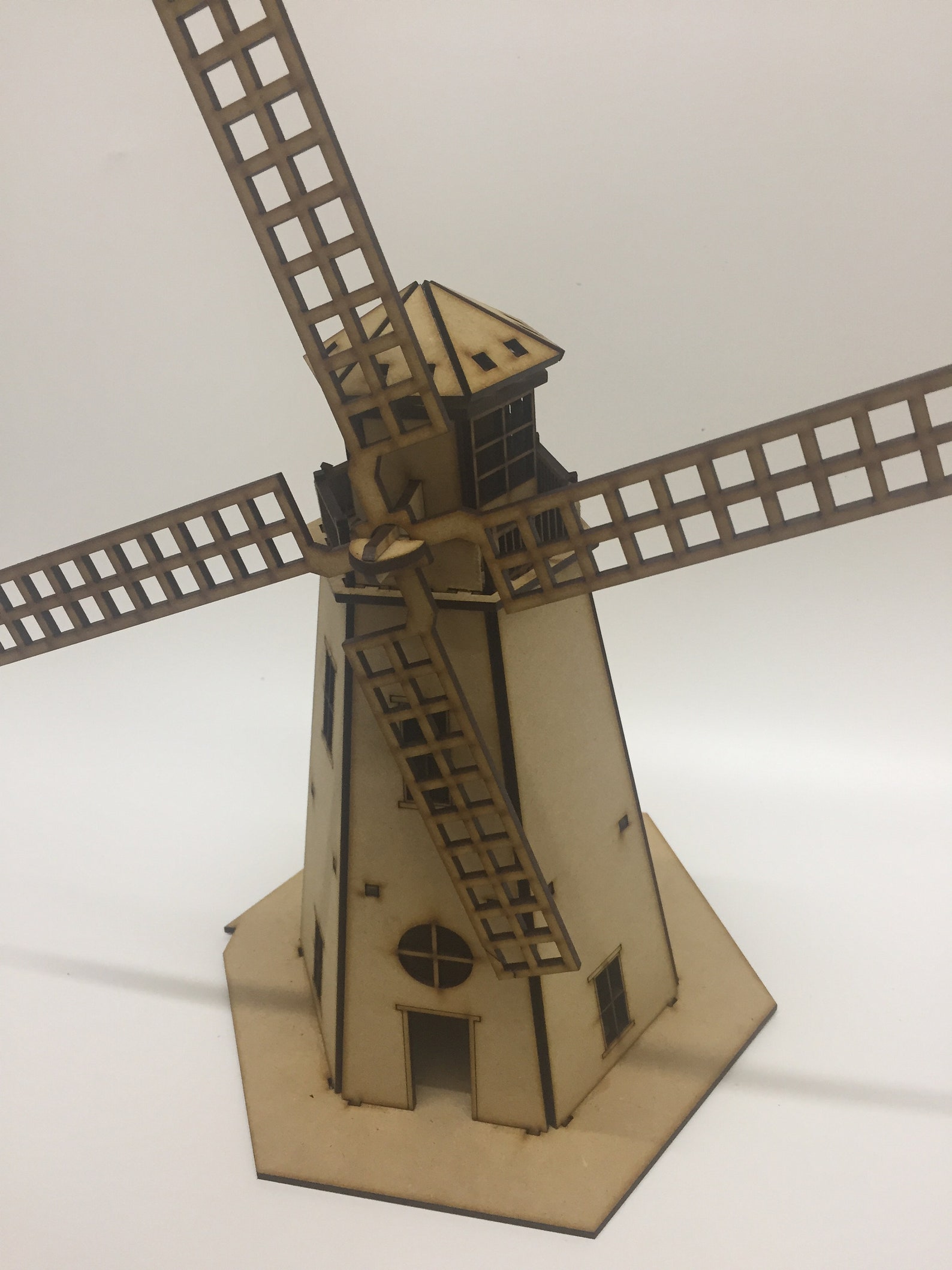 Dutch Windmill LASERCUT Files Vector Cdr Dxf Eps for Laser Cut | Etsy ...