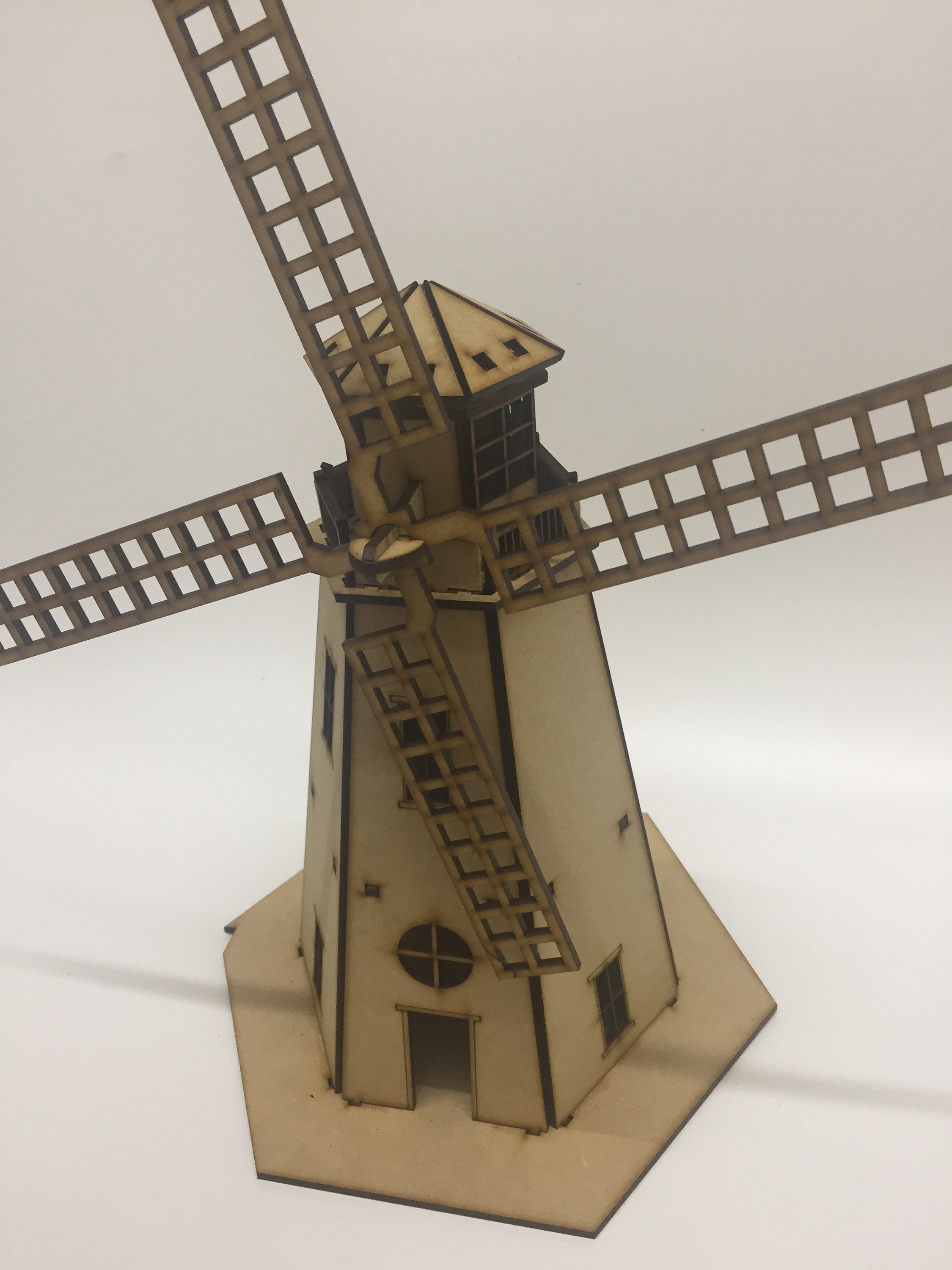 Dutch Windmill LASERCUT Files Vector Cdr Dxf Eps for Laser Cut or Cnc ...
