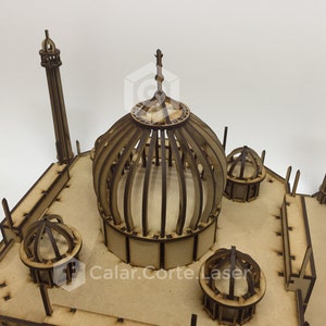 Laser Cut Vector FILE Cdr Dxf Eps for Laser Cut or Cnc Router TAJ MAHAL ...
