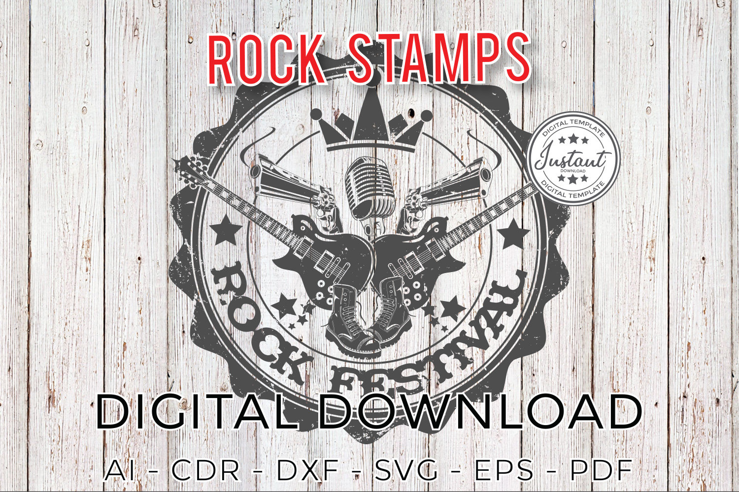 ROCK SVG Rock PNG Rock Stamp Template Rock Clipart Rock - Etsy