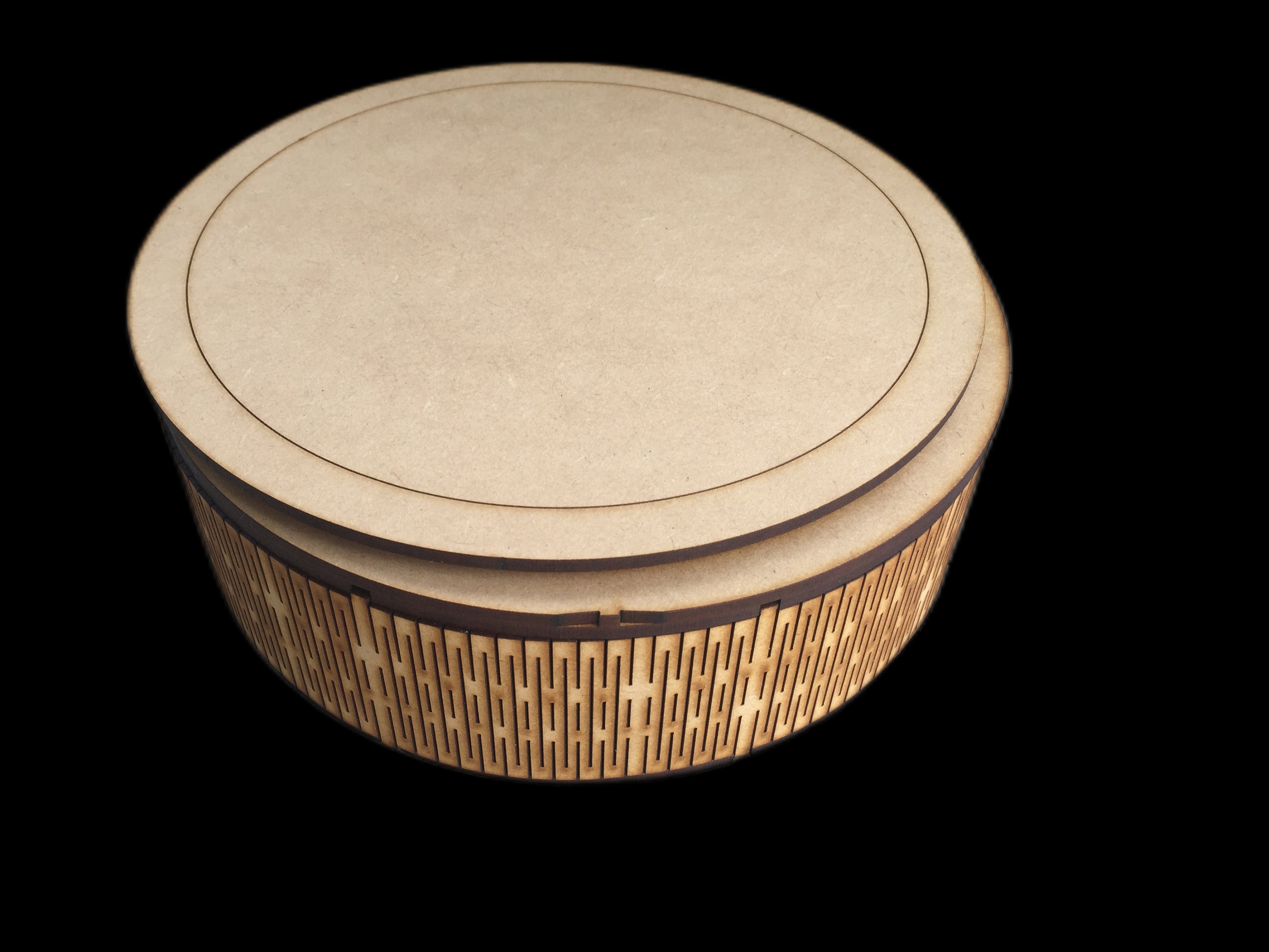 Laser Cut Vektor DATEI cdr dxf eps für laser cut oder cnc Fräser ROUND ...