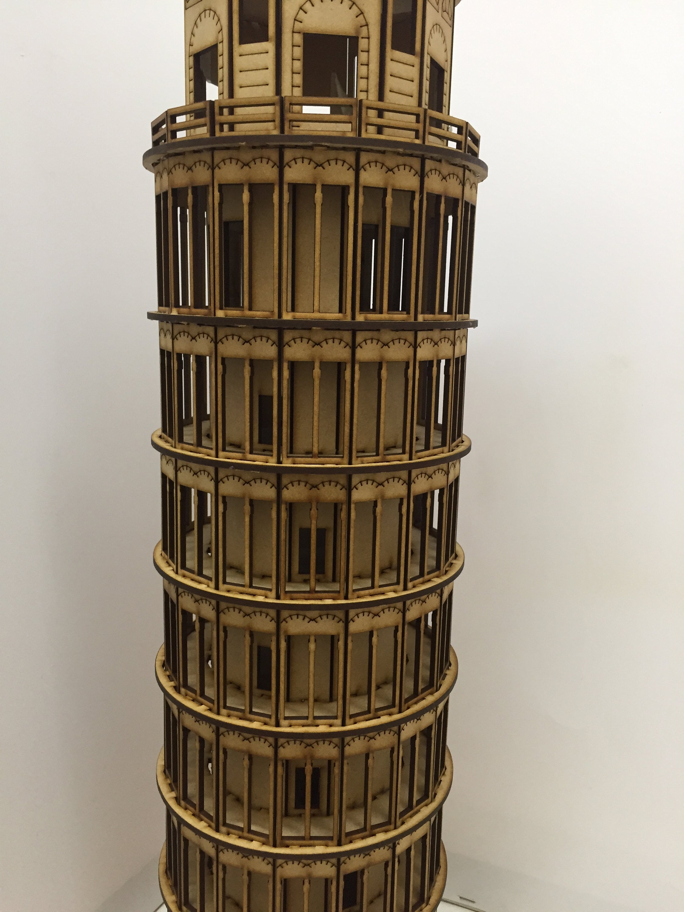 PISA TOWER Laser Cut Laser cut Vector cnc laser cut vector | Etsy