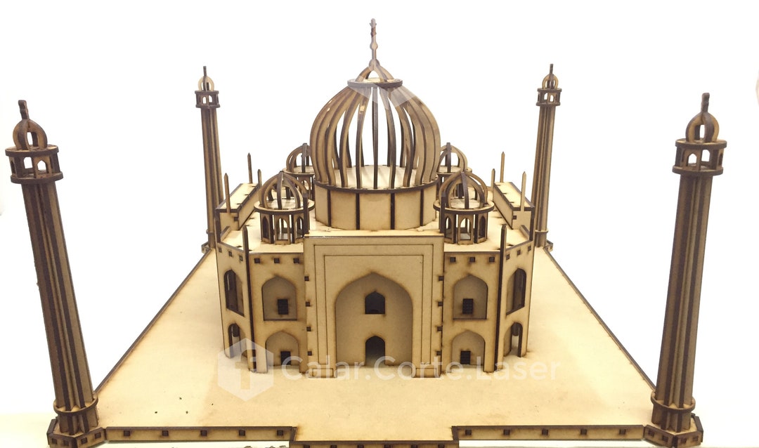 Laser Cut Vector FILE Cdr Dxf Eps for Laser Cut or Cnc Router TAJ MAHAL ...