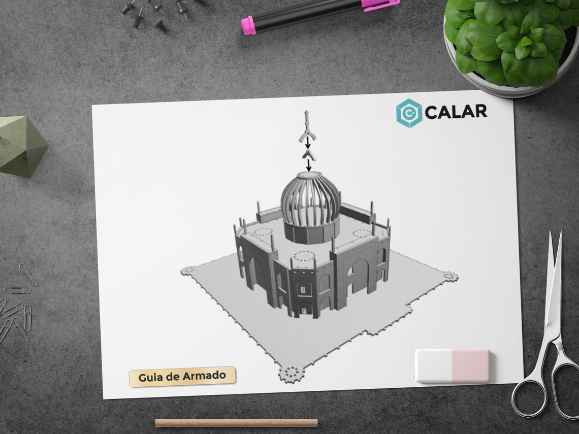Laser Cut Vector FILE Cdr Dxf Eps for Laser Cut or Cnc Router TAJ MAHAL ...