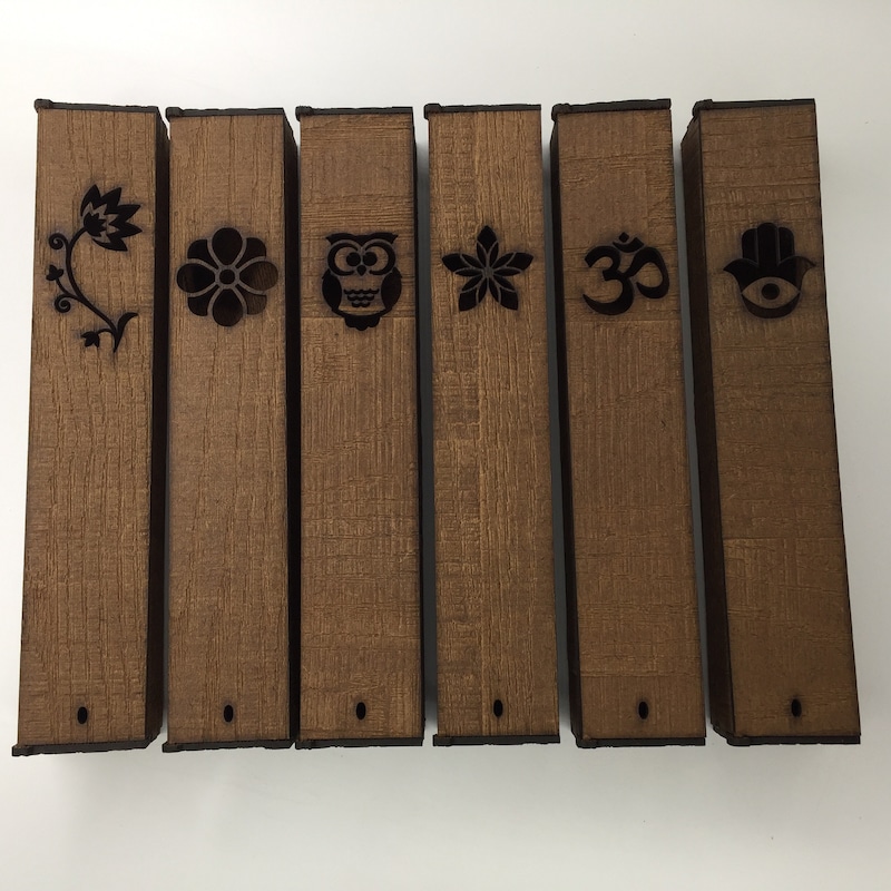 Incense Box Template - Etsy
