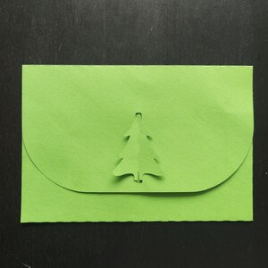 Christmas Tree Envelope SVG / Envelope Svg File / Christmas Envelope ...