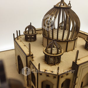 Laser Cut Vector FILE Cdr Dxf Eps for Laser Cut or Cnc Router TAJ MAHAL ...