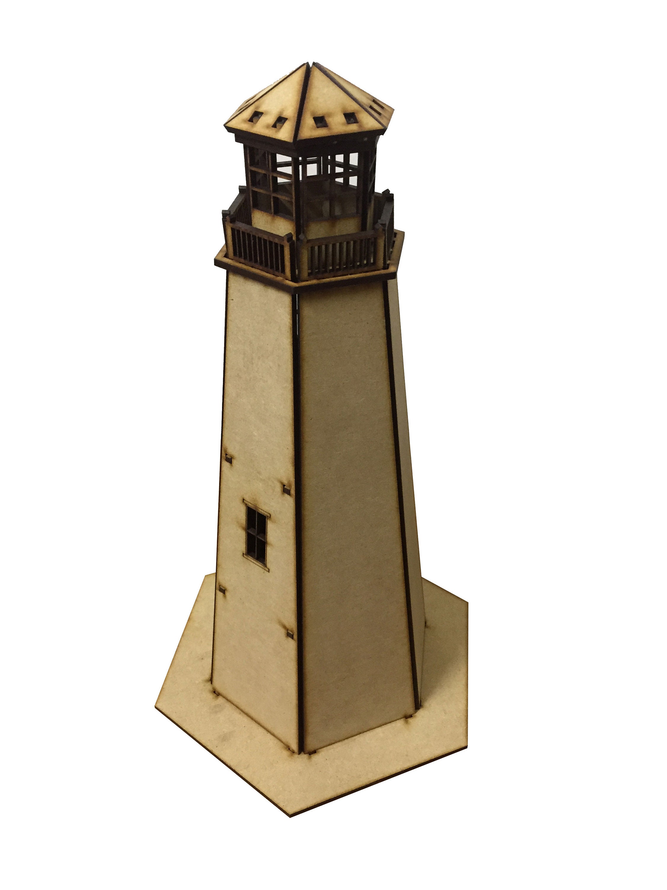 Lighthouse Laser Cut Model 3D Puzzle Vector FILE Cdr Dxf Eps - Etsy
