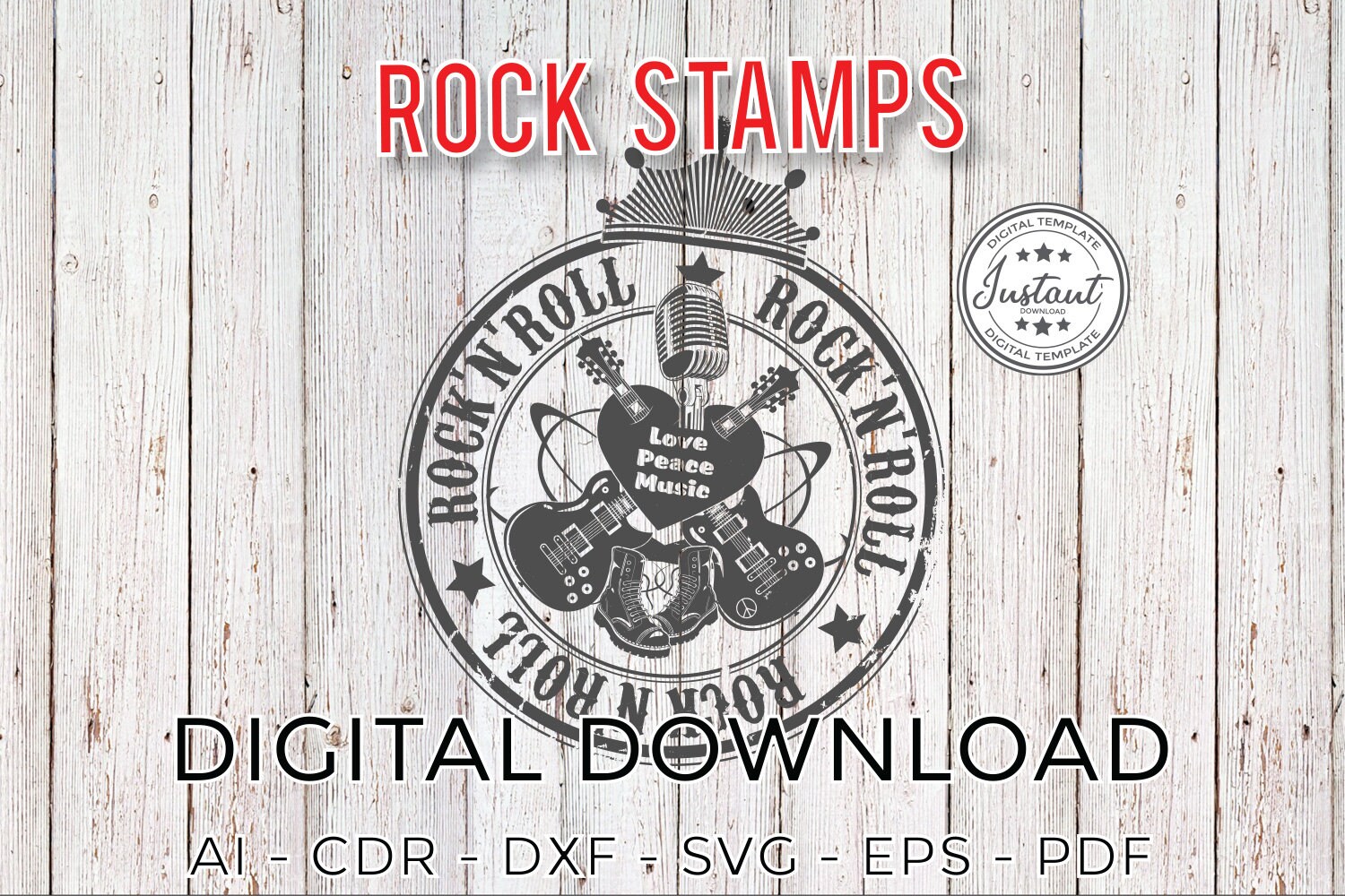 ROCK SVG Rock PNG Rock Stamp Template Rock Clipart Rock - Etsy