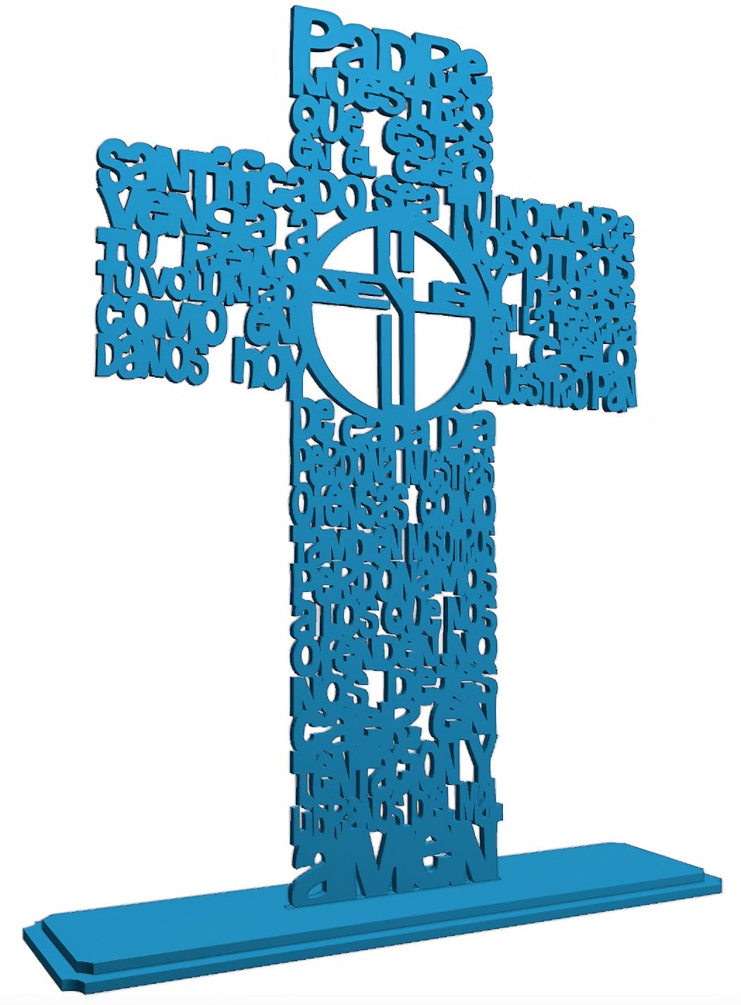 PASCUA Cruz Padre Nuestro Corte láser patrones de corte - Etsy España