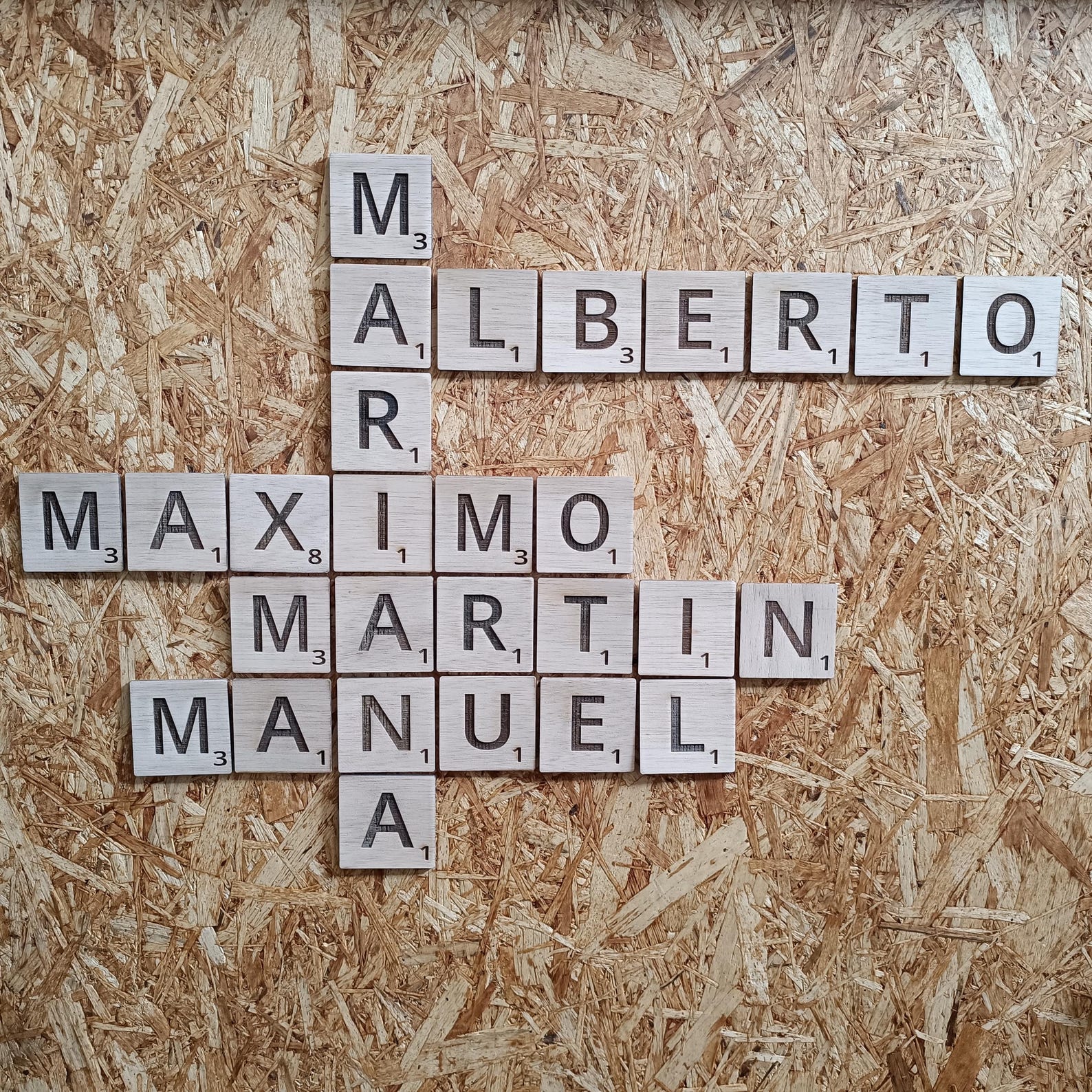 Wooden Scrabble Letters - Customize Your Project With Laser-cut and ...