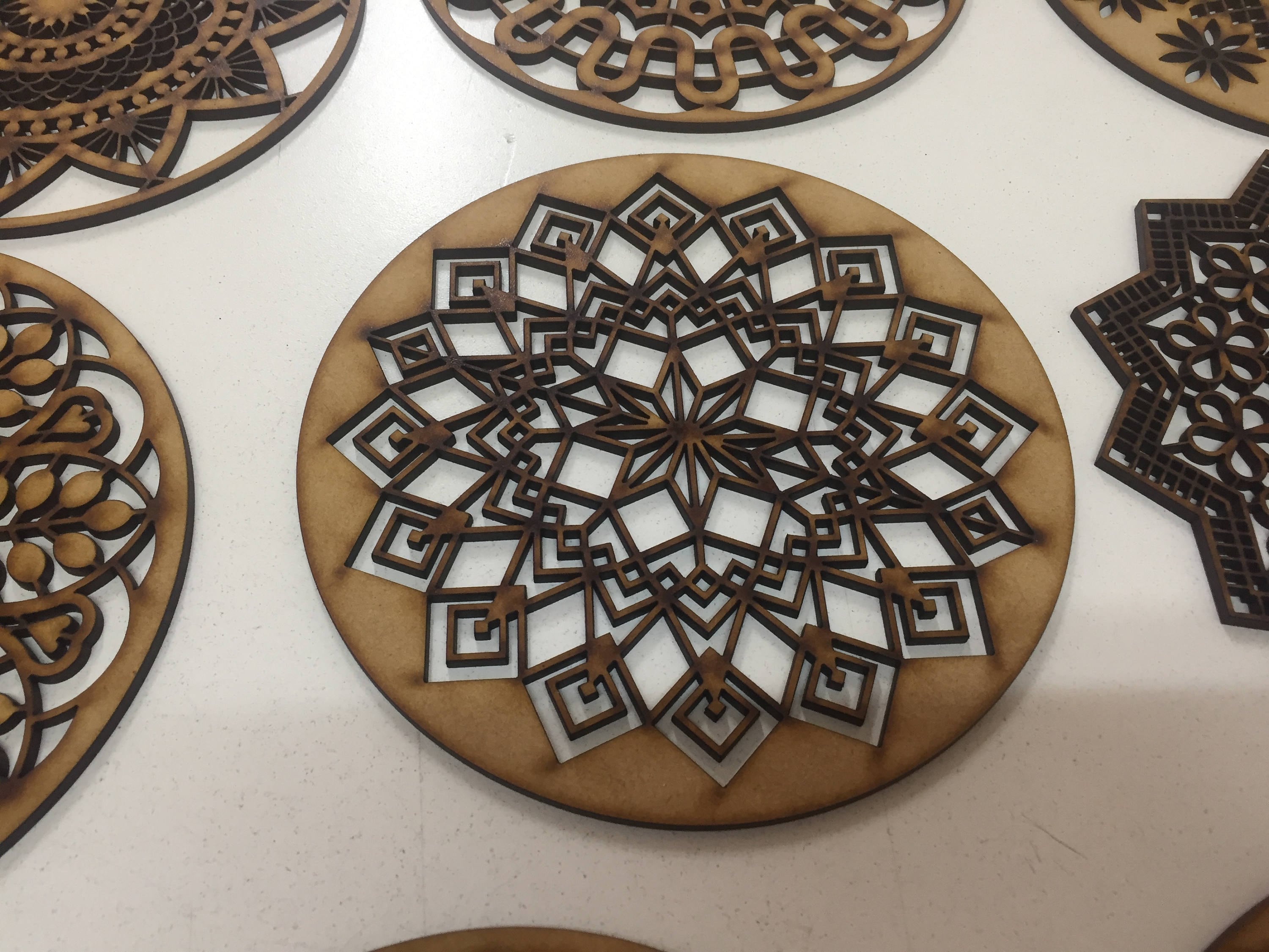 Laser Cut Vector Mandala Design Laser Cut 9 Mandala Designs | Etsy