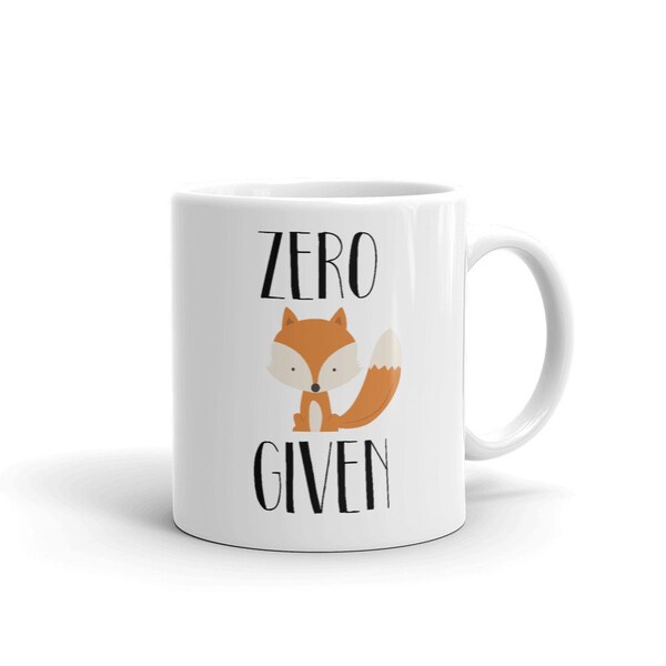 Zero Fox Given Mug - Etsy