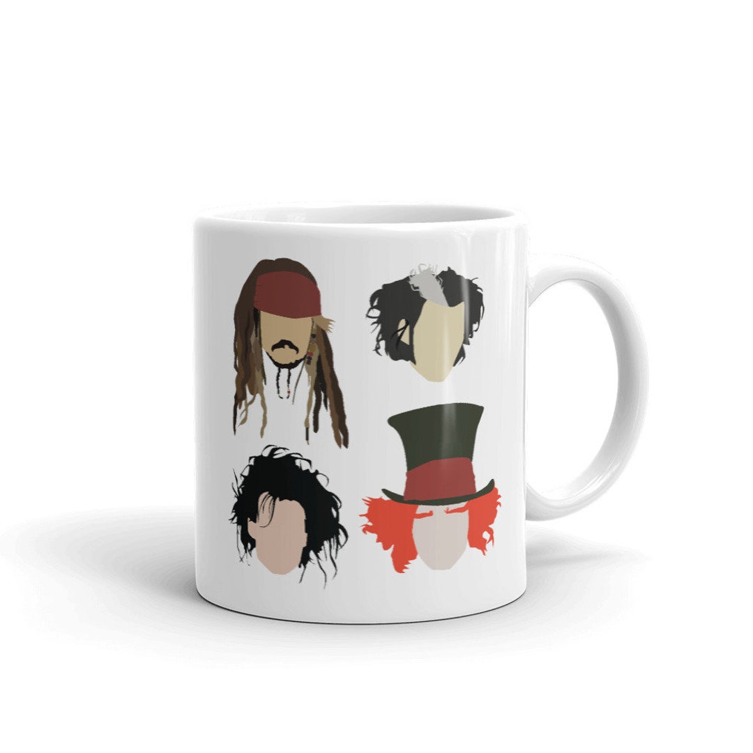 Johnny Depp Characters Mug - Etsy
