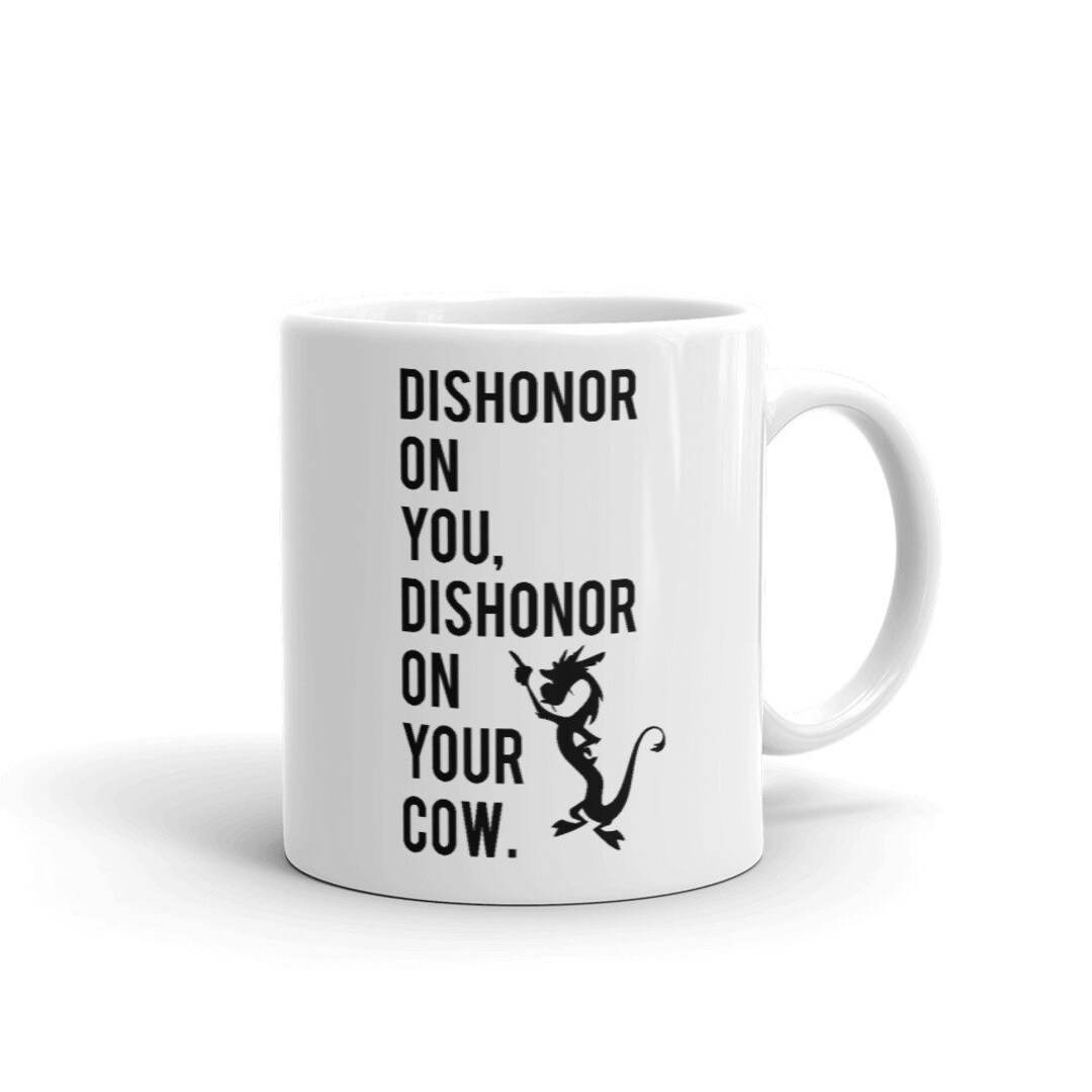 Mulan - Mushu Funny Mug - Etsy
