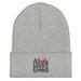 A Lovely Cheese Pizza Just for Me Cuffed Beanie - Etsy