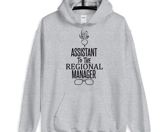 Assistant to the Regional Manager Embroidered T-shirt or Crewneck ...