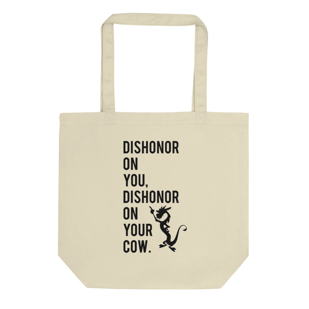 Mulan - Mushu Funny Eco Tote Bag - Etsy