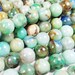Natural 12mm Phoenix Stone Smooth Round Beads Genuine Gemstone - Etsy