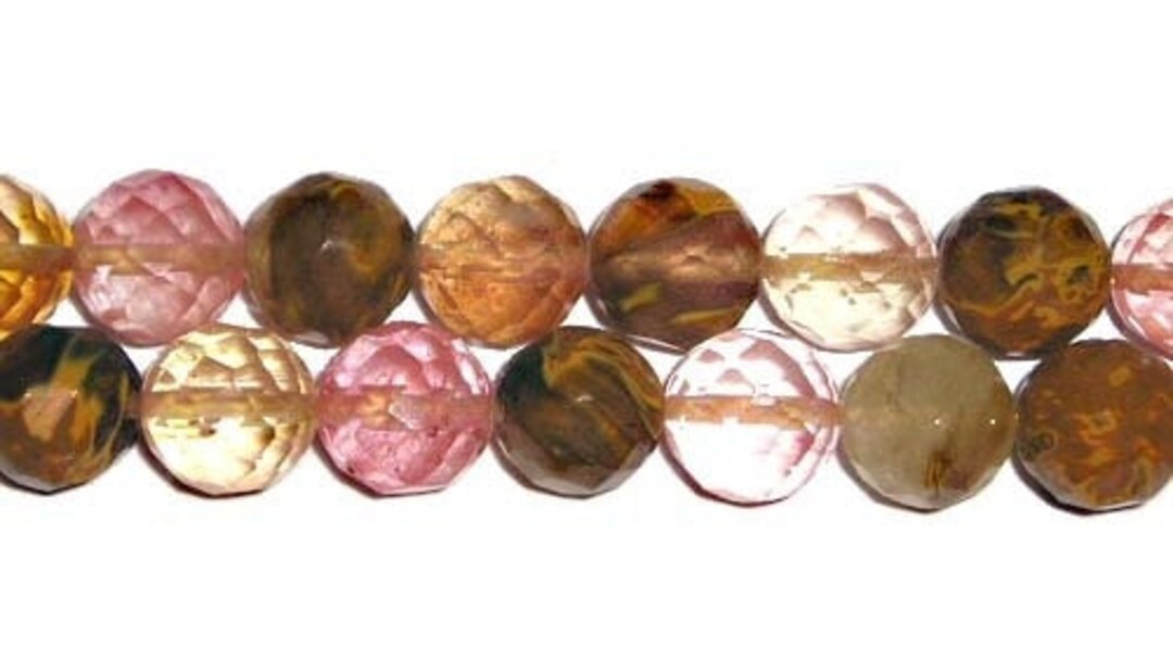 12mm Fire Cherry Quartz Faceted Round Beads - Etsy