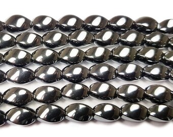 Natural 6mm Dark Gray Hematite Matte Faceted Round Beads Genuine ...