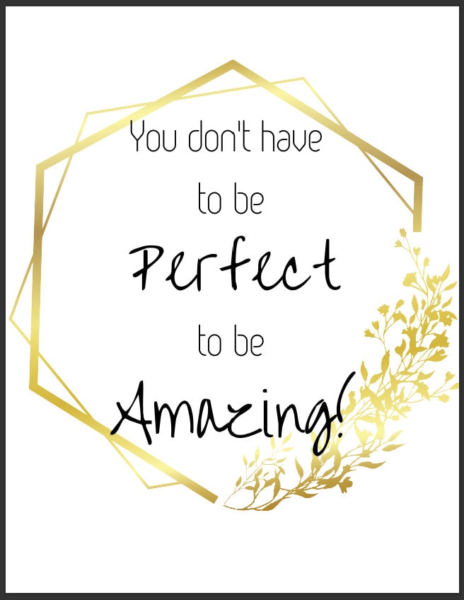 Gold Themed Growth Mindset Posters - Etsy