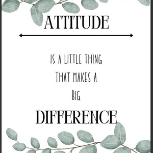 Eucalyptus Themed Growth Mindset Posters - Etsy