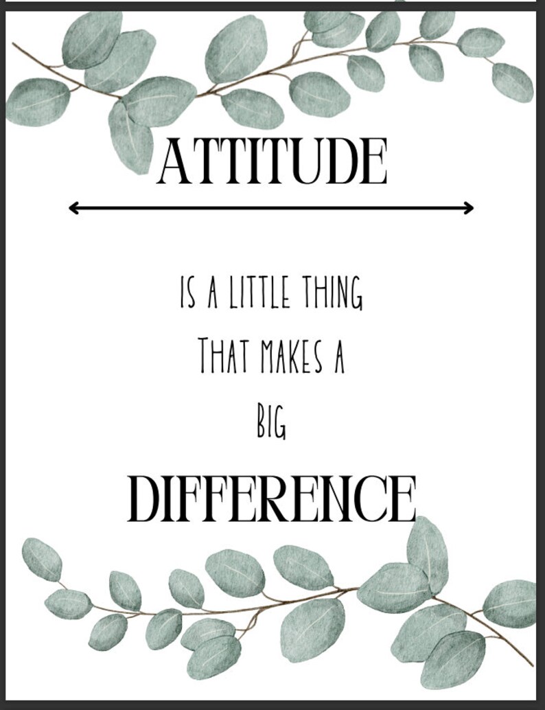 Eucalyptus Themed Growth Mindset Posters - Etsy