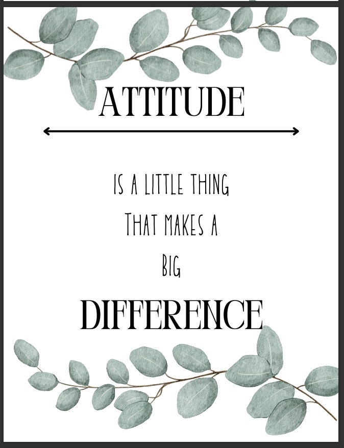 Eucalyptus Themed Growth Mindset Posters - Etsy