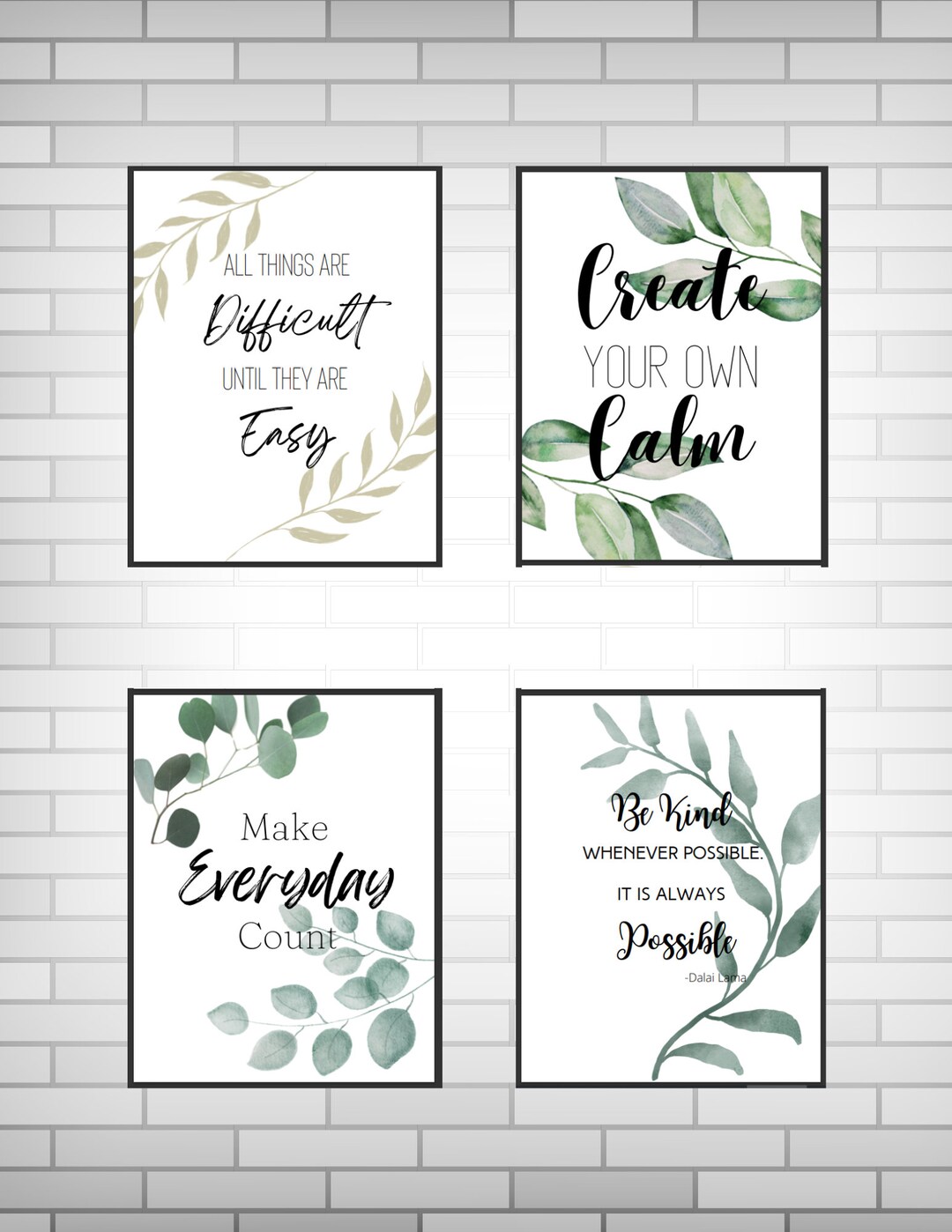 Mindfulness Themed Classroom Wall Art - Etsy