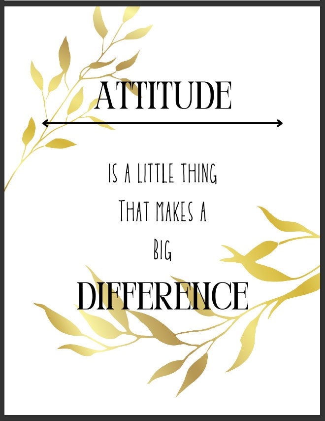 Gold Themed Growth Mindset Posters - Etsy