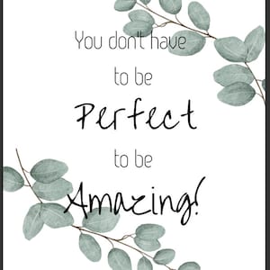 Eucalyptus Themed Growth Mindset Posters - Etsy