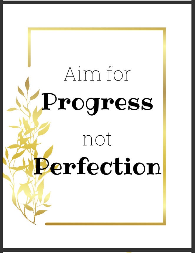 Gold Themed Growth Mindset Posters - Etsy