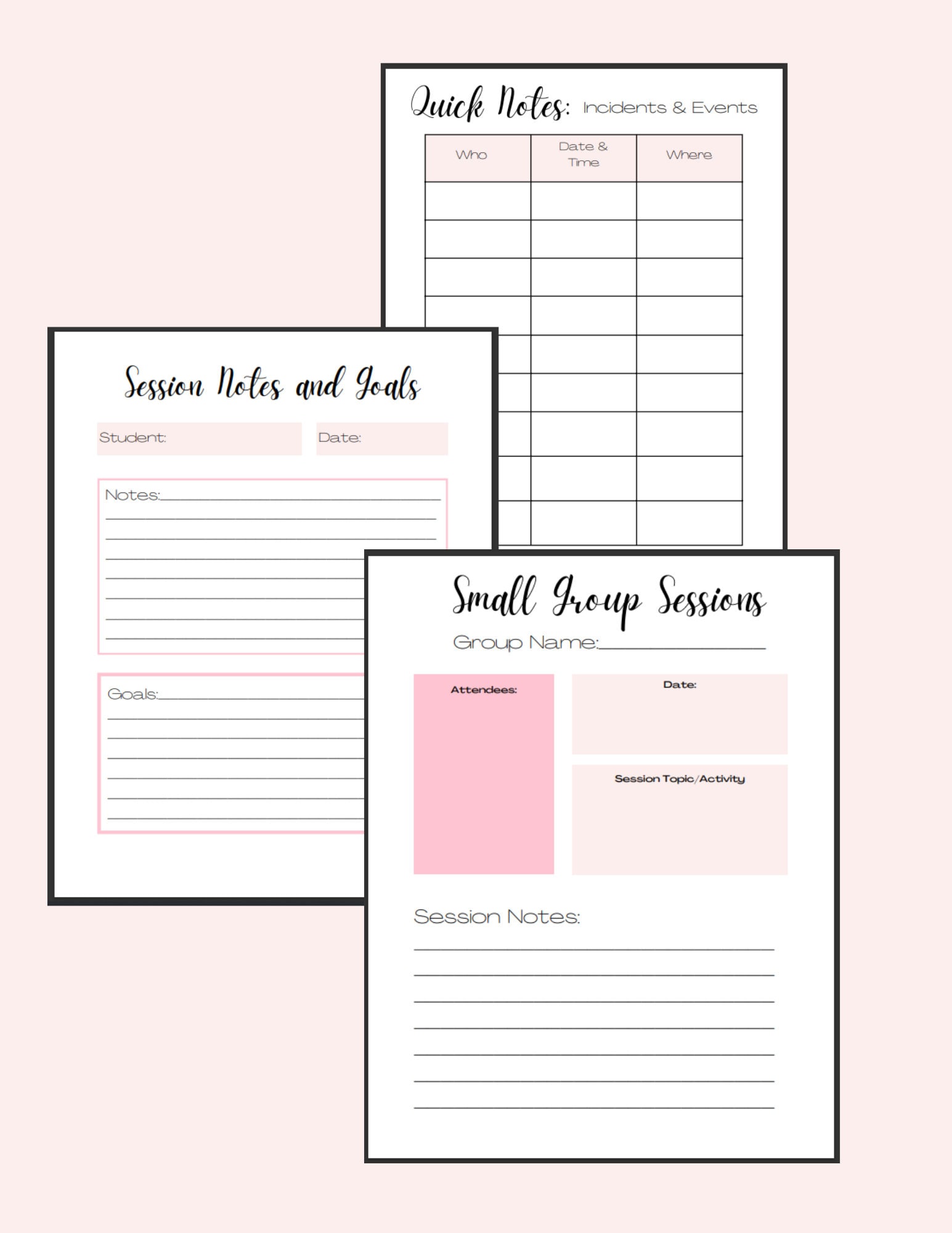 School Counselor Planner School Counselor Planner Printable - Etsy