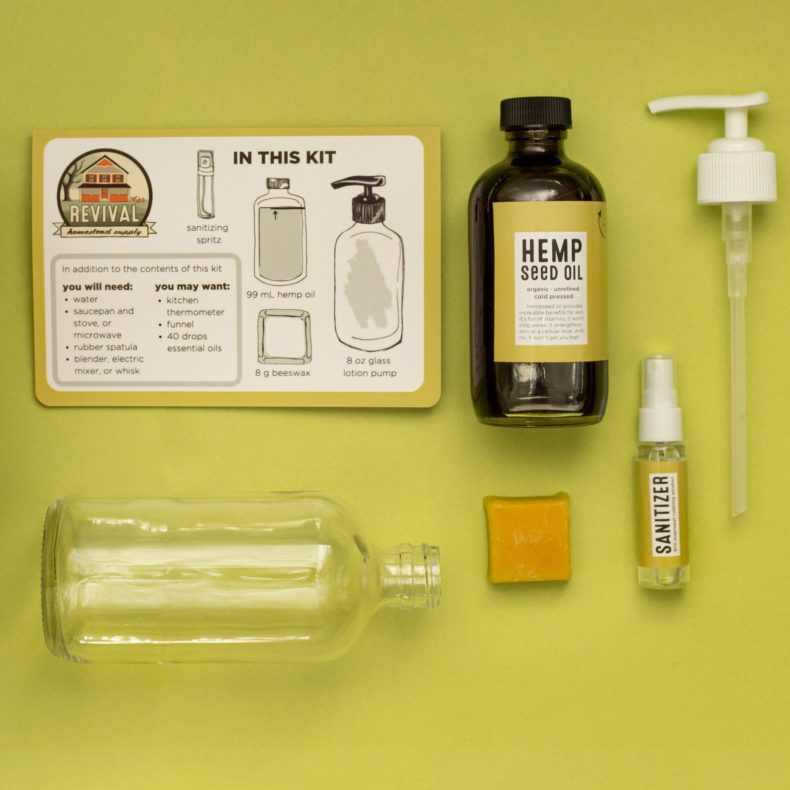 Lotion Kit Make You Own All-natural - Etsy