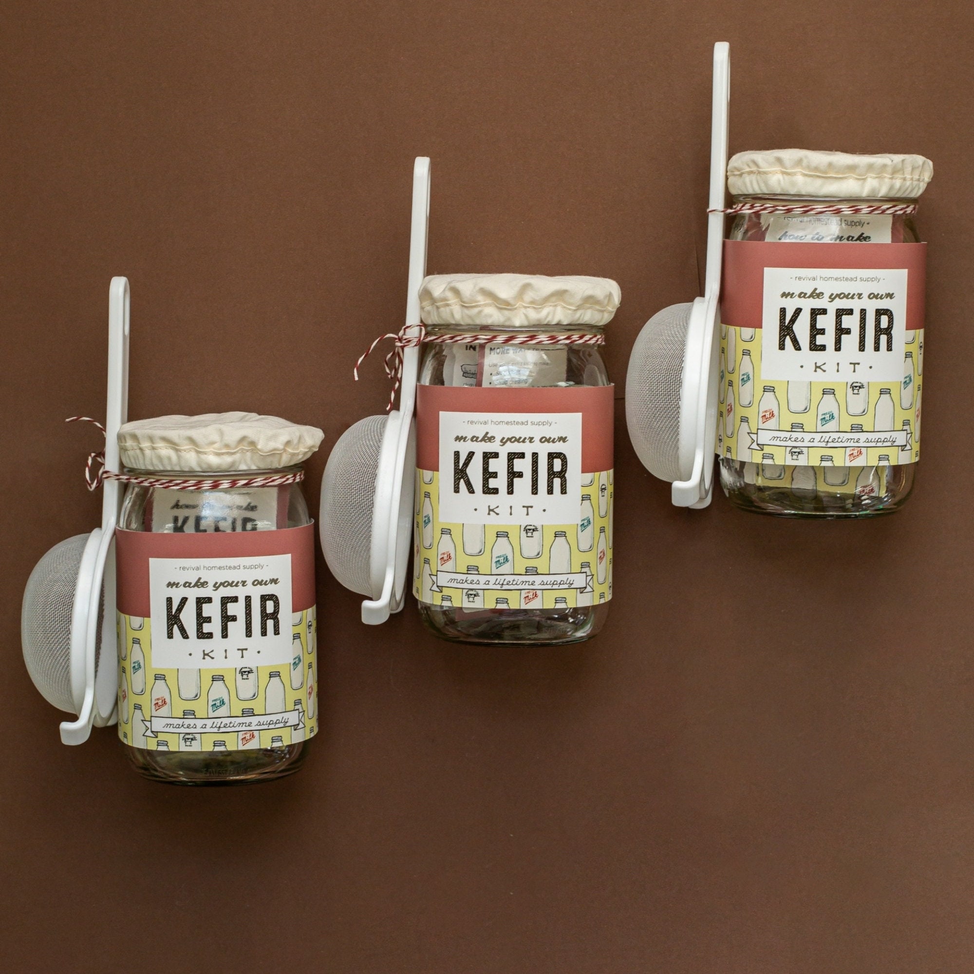 Milk Kefir Kit, Make Your Own - Etsy