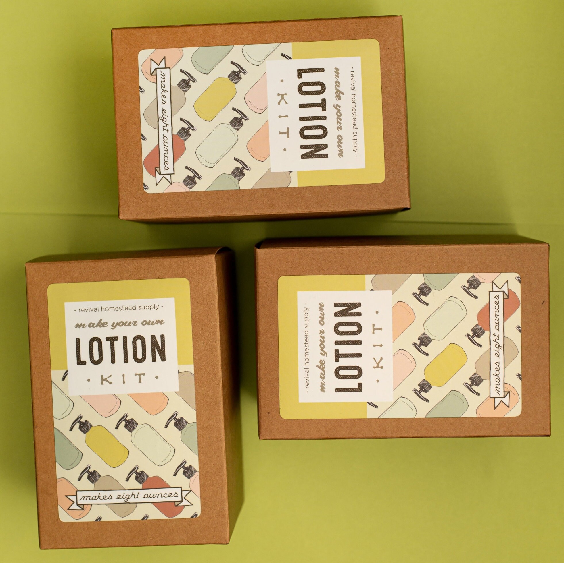 Lotion Kit Make You Own All-natural - Etsy